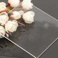 China High Gloss Transparent Extruded Acrylic Sheet 1mm to 12mm Thickness with 93% Light Transmission for sale