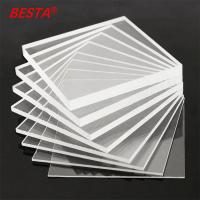 China 2mm-120mm Clear PMMA Acrylic Sheet with 93% Light Transmission for Office Furniture and Signage for sale