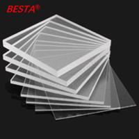 China 3mm 2mm 1mm Transparent Acrylic Sheets PMMA Plastic Glass with 93% Light Transmission - ITS SGS Certified for sale