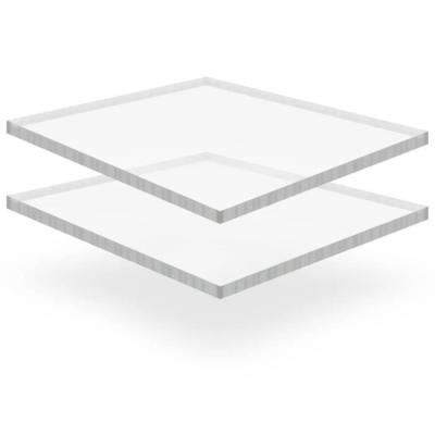 China 10mm Transparent Acrylic Diffuser Sheet with 93% Light Transmission for LED Lighting and Signage for sale