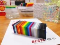 China 10mm Transparent Acrylic Diffuser Sheet with 93% Light Transmission for LED Lighting and Signage for sale