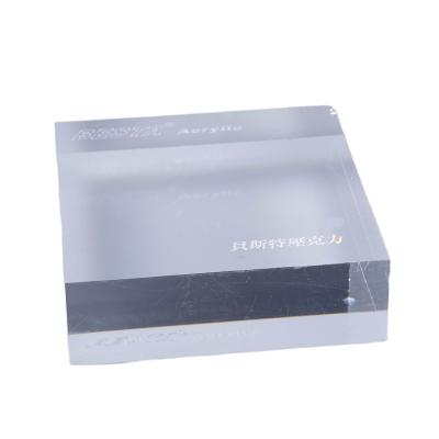 China 100% Virgin Material PMMA Transparent Acrylic Sheets with 93% Light Transmission and 1.20g/cm³ Density for sale