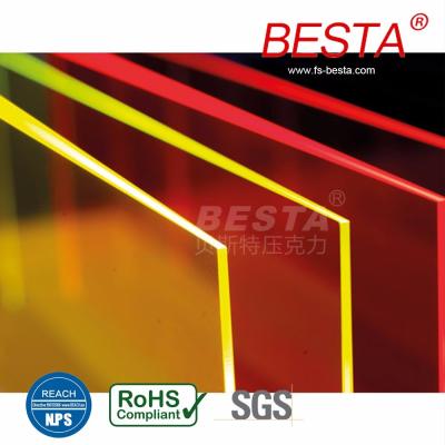 China 3mm Light Guide Acrylic Sheet with 93% Light Transmittance - PMMA Edge-Lit Panel for LED Signs 2.8-15mm Thickness for sale
