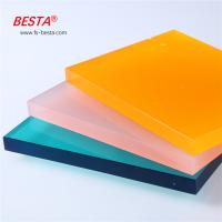 China Custom Decorative Plexiglass Wall Panels 93% Light Transmittance, 2-120mm Thickness for Restaurant Partitions for sale