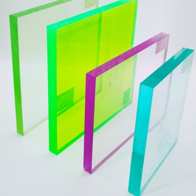 China SGS Iridescent Acrylic Sheet PMMA Material 2.8-15mm Thickness 93% Light Transmittance for sale