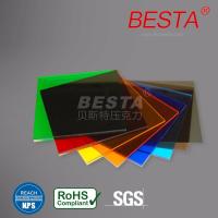 China Moldable Colored Acrylic Sheets 0.6-120mm Thickness for Wall Dividers with 93% Light Transmittance and 3-Year Warranty for sale