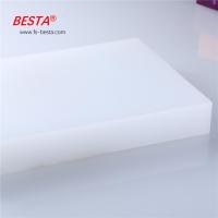 China Black to White Color Changing Acrylic Sheet 2mm-15mm for LED Backlit Sign Boards with 93% Light Transmittance for sale