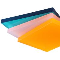 China 1/16 Colored Acrylic Sheets PMMA Material 93% Light Transmittance with SGS RoHS Certification for sale