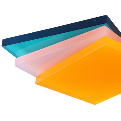 China 1/16 Colored Acrylic Sheets PMMA Material 93% Light Transmittance with SGS RoHS Certification for sale