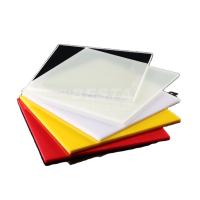 China Plain Translucent Colored Acrylic Sheets 4x6 Feet with 93% Light Transmittance and 3-Year Warranty for sale