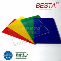 China Plain Translucent Colored Acrylic Sheets 4x6 Feet with 93% Light Transmittance and 3-Year Warranty for sale
