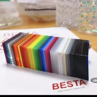China Transparent Colored Light Guide Acrylic Sheet 2mm 3mm 5mm 6mm 1220x2440mm PMMA with 93% Light Transmission for sale