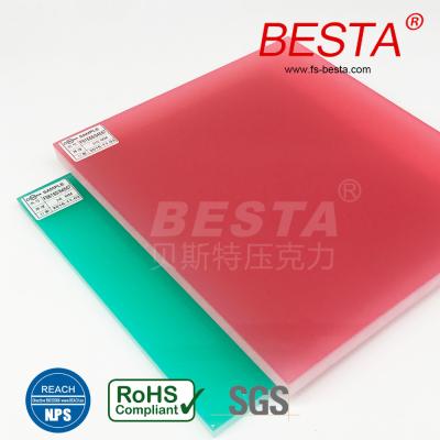 China Custom Double Layer Acrylic Sheet for 3D LED Sign Boards - 93% Light Transmittance, 2-60mm Thickness for sale