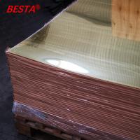 China Double Sided Acrylic Mirror Sheet 2mm-120mm Thickness with 93% Light Transmission and Heat Resistance for sale