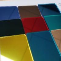 China OEM Wall Decoration Colored Mirror Acrylic Sheets Aging Resistance for sale