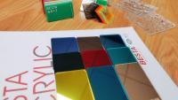 China OEM Wall Decoration Colored Mirror Acrylic Sheets Aging Resistance for sale