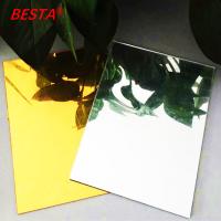 China BESTA Silver Extruded Acrylic Sheet 2-120mm Thickness with 93% Light Transmission and Weather Resistance for sale