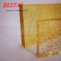 China 1220x2440mm Glitter Acrylic Sheet 3mm Thickness - Custom Design Virgin Grade PMMA Material for sale
