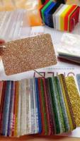China 1220x2440mm Glitter Acrylic Sheet 3mm Thickness - Custom Design Virgin Grade PMMA Material for sale