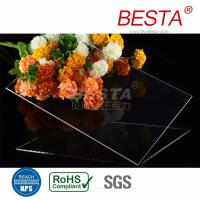 China Weather Proof Acrylic Polymer Sheet 2-120mm Thickness 93% Light Transmittance Heat Resistant SGS Certified for sale
