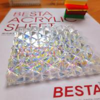 China Customized Color Flare Glare PMMA Acrylic Sheets 1220x2440mm with 93% Light Transmission and 2.8-200mm Thickness for sale