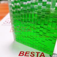 China Custom Iridescent Acrylic Sheets 1220x2440mm with 93% Light Transmission for Wedding Decorations for sale