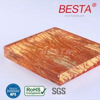 China Thermoforming Decorative Acrylic Sheets Wood Design 1.20g/cm3 Density 93% Light Transmittance 5-40mm Thickness for sale