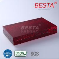 China 30-50mm Thick Acrylic Water Bubble Wall Panel with 93% Light Transmittance and 3-Year Warranty for sale