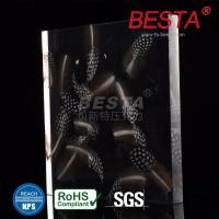China Special Effects Feather Material Cast Acrylic Sheets 15-60mm Thickness with 93% Light Transmittance for sale