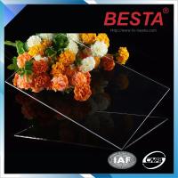China Optical Grade PMMA Clear Cast Acrylic Sheets 2-120mm Thickness 94% Transparency for LED Light Diffuser Covers for sale