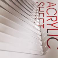 China 4mm Textured Acrylic PMMA Sheet with Striped Polystyrene Pattern - 4ft x 8ft and 6ft x 10ft Sizes for sale