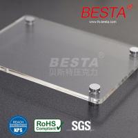 China RoHS REACH Approved Cast Acrylic Plastic Sheet 1100x2440mm - 2-120mm Thickness Range for sale