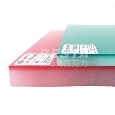 China PMMA Double Layer Acrylic Sheet for Office Workstations - 93% Light Transmittance, 3-Year Warranty, 0.6-120mm Thickness Options for sale