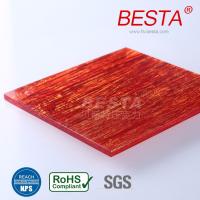 China Scratch Resistant Decorative Acrylic Sheets 1220x2440mm Lighted Wall Panels with 93% Light Transmittance and 3-Year Warranty for sale