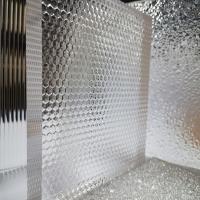 China PMMA Textured Clear Acrylic Sheet 5mm-40mm Thickness | Cast Acrylic Wall Board for Decorative Applications for sale
