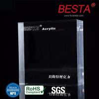 China Transparent Cast Acrylic Sheets 2-120mm Thickness Heat Moldable PMMA Diffuser for High Temperature Applications for sale