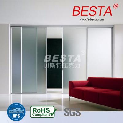 China Custom Anti-UV Acrylic Sliding Door Panels 2-120mm Thickness with Weather Resistance for Outdoor Applications for sale