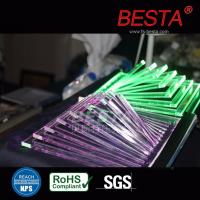 China Edge Lit Neon Fluorescent Acrylic LED Sign Board 2.8mm-15mm with 93% Light Transmission and 3-Year Warranty for sale