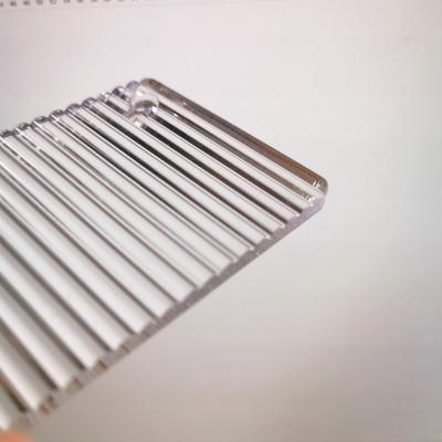China Stone Textured Corrugated Acrylic Sheet 5-60mm Thickness for Industrial Applications for sale
