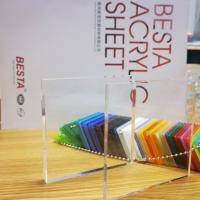 China 1.20g/cm3 Density Cast Acrylic Sheets with Free Sample UV Protection Precision Cutting Service for sale