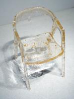 China BESTA Acrylic Dining Chair - 300 lbs Capacity, No Assembly Required, SGS Certified Modern Furniture for sale