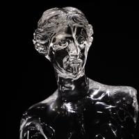 China Medium Size Acrylic Art Sculptures with Abstract Design and Clear PMMA Material for Tabletop Display for sale
