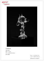 China Modern Acrylic Art Sculptures with Smooth Finish - Abstract Tabletop Decor for Indoor Spaces for sale