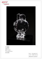 China Medium-Sized Acrylic Art Sculptures - Handmade PMMA Abstract Designs for Indoor Display for sale