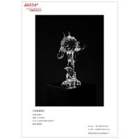 China Medium-Sized Acrylic Art Sculptures - Handmade PMMA Abstract Designs for Indoor Display for sale