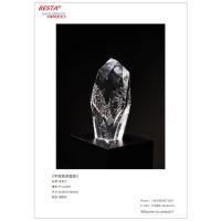 China Medium 15-30cm Clear Acrylic Art Sculptures for Indoor Tabletop Display - Modern Abstract Design for sale