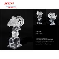 China Medium 15-30cm Clear Acrylic Art Sculptures for Indoor Tabletop Display - Modern Abstract Design for sale