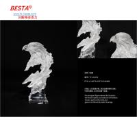 China Medium Size Clear Acrylic Art Sculptures with Smooth Finish - Handmade Modern Abstract Design for Tabletop Display for sale