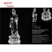 China BESTA Acrylic Art Sculptures - Medium Size Clear Abstract Modern Decor with Handmade Craftsmanship for sale