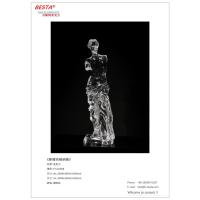China BESTA Acrylic Art Sculptures - Medium Size Clear Abstract Modern Decor with Handmade Craftsmanship for sale